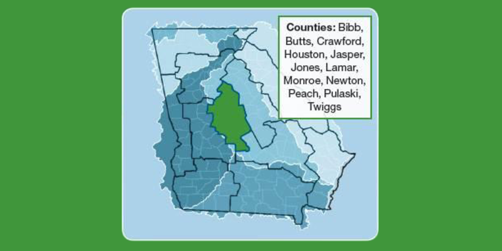 Middle Ocmulgee Water Planning Region | Georgia Water Planning